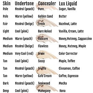 BaeBlu Organic Concealer, FULL Coverage Cover Up, 100% Natural, Made in USA, Flawless