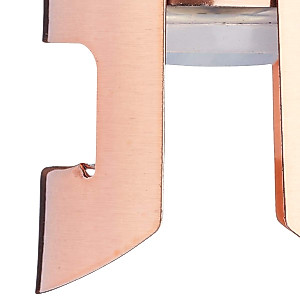 BarCraft Luxury Metal Sparkling Wine/Champagne Stopper - Copper Finish