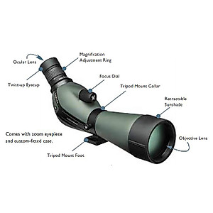 Vortex Optics Diamondback Spotting Scope 20-60x80 Angled