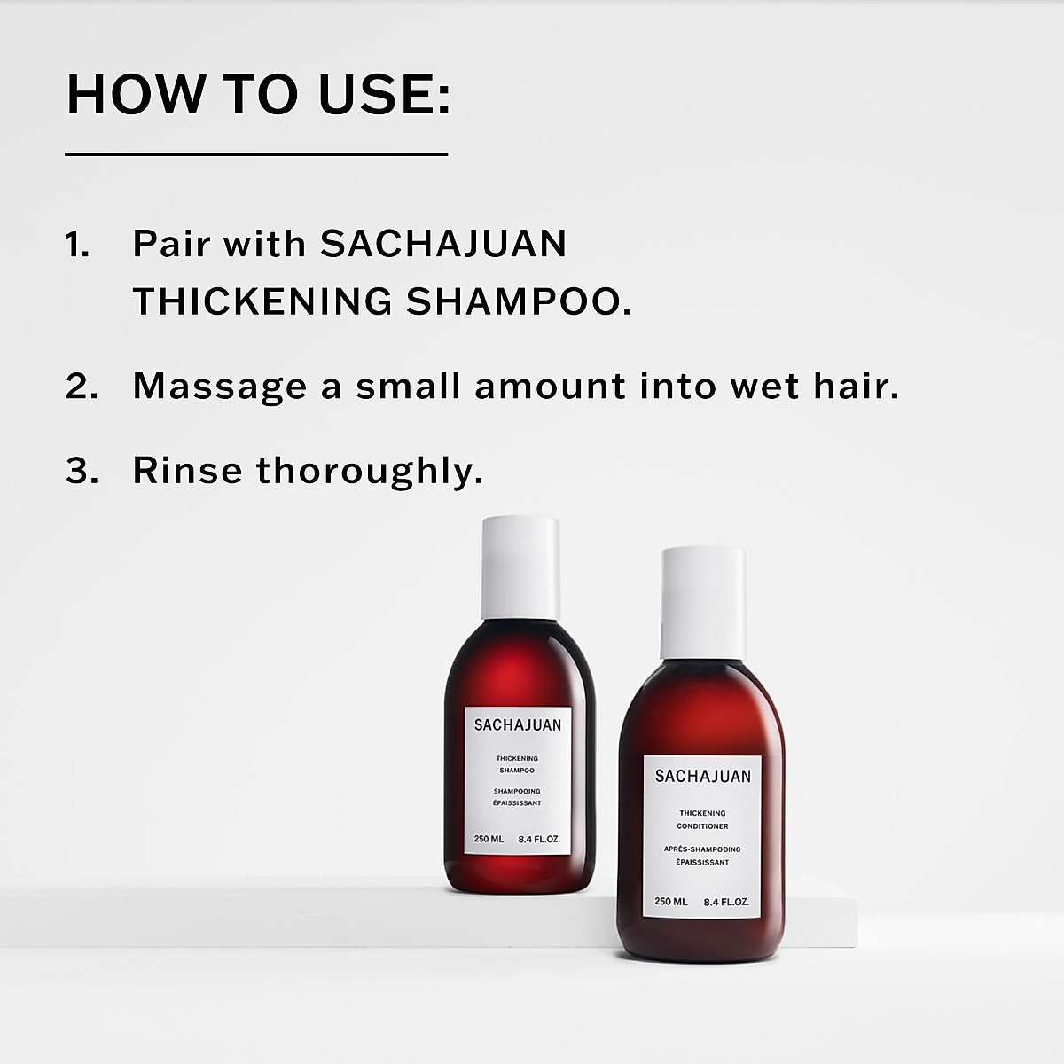 SachaJuan Thickening Conditioner 250 ml / 8.4 oz