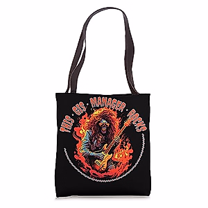 This Gis Manager Rocks Funny Musician Tote Bag