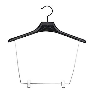 NAHANCO BSK12174B Display Hanger with 12" Drop, 17 1/4", Black (Pack of 12)