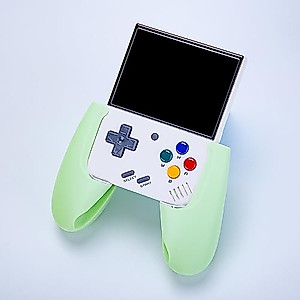 TIKIA DIY Game Controller Handle for Miyoo Mini Plus Portable Game Console Retro Game Console, Ergonomic Design for Comfortable Gaming