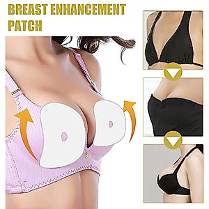 Dyceco Breast Enhancement Patch, 2023 New Breast Enhancement Patches, Natural Breast Nourishing Firming Patch for Women Breast Care (40pcs)