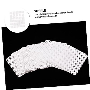 minkissy 540pcs Nail Pads Glue for Lashes Extension Nail Gel Disposable Wipes Eyelashes Extension Glue Eyelash Glue Wipers Nail Polish Remover Pads Eyelash Grafting Supply Nail Wiping Pad