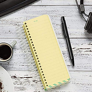 Cambond Ballpoint Pens Bulk, Black Pens Retractable Metal Ball Point Uniform Pens for Gift Business Police Men Flight Attendant, 1.0mm Medium Point Smooth Writing, 5 Pen with 10 Refills - Black