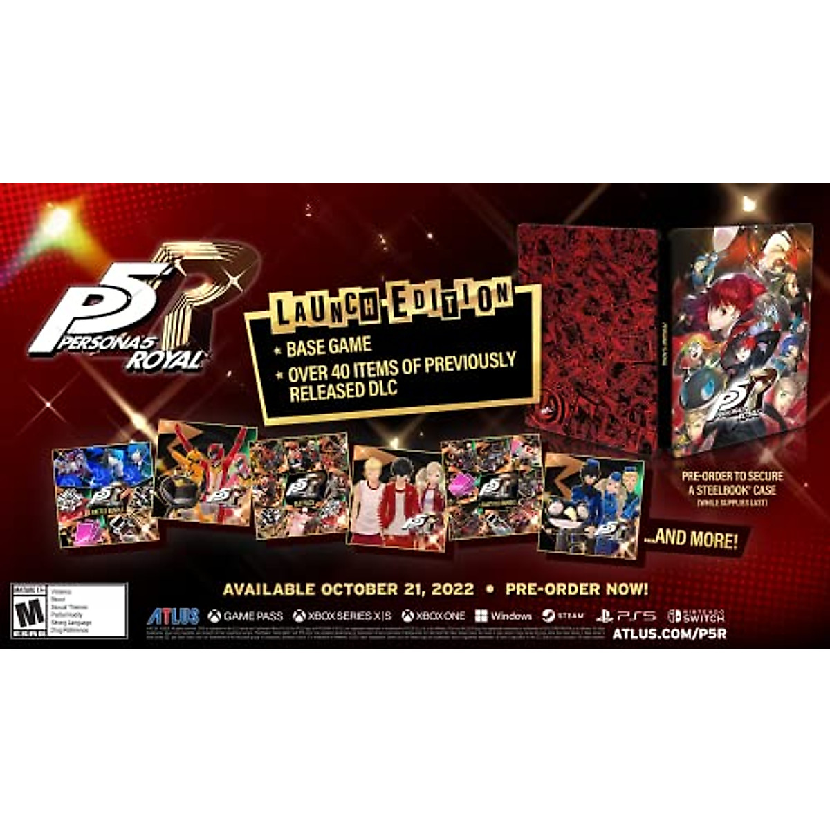 Persona 5 Royal: Steelbook Launch Edition - Xbox Series X