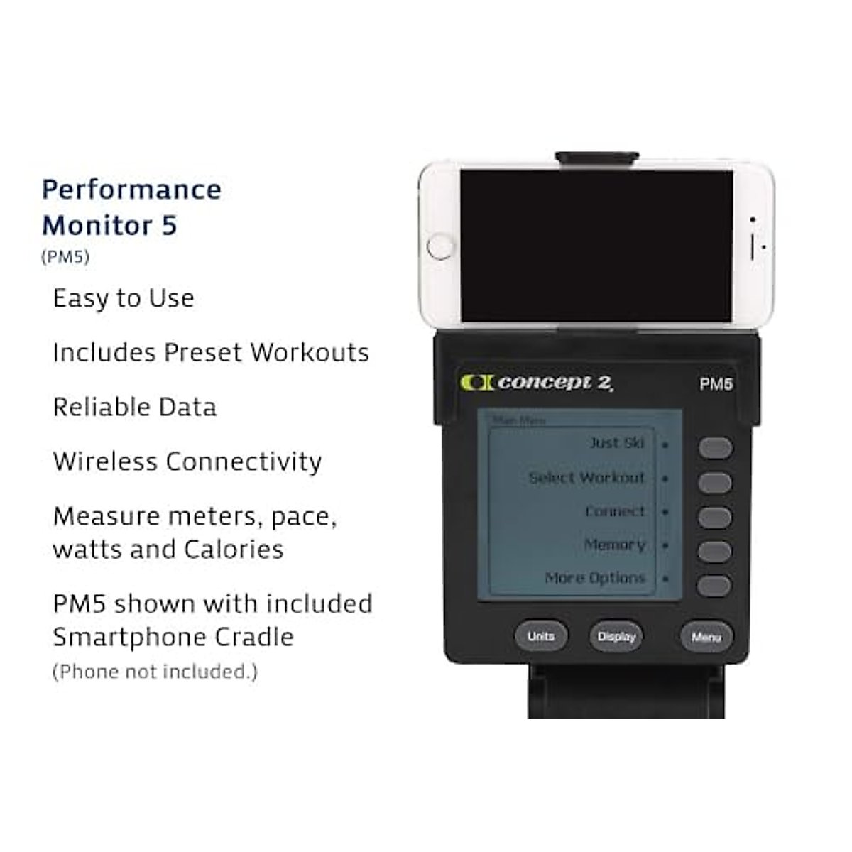 Concept2 SkiErg with PM5 Performance Monitor