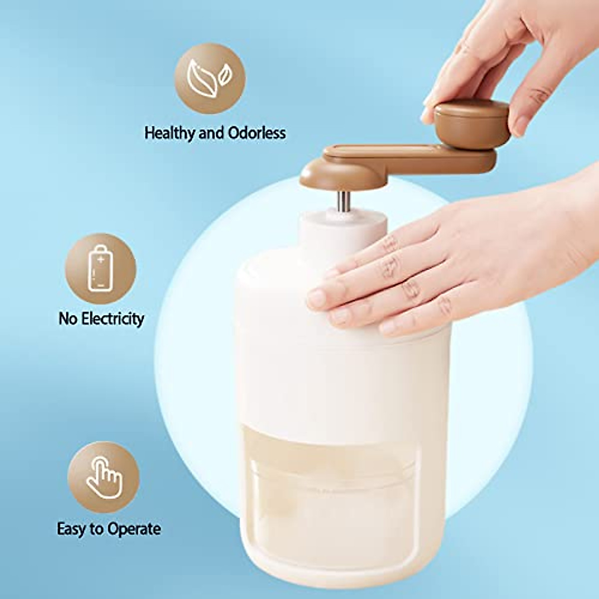 YEJAHY Ice Shaving Machine, Snow Cone Crusher, Advanced Manual Ice Shaving Machine, Household Kitchen Utensils, And A Freezing Mold For Making Smoothies