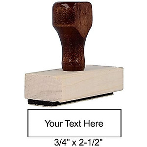 Traditional Custom Rubber Stamp (Medium)