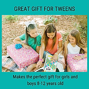 Choose Friendship, My Friendship Bracelet Maker®, an American Original | 20 Pre-Cut Threads - Makes Up to 8 Bracelets | Craft Kit, Kids Jewelry-Making Kit, Gifts for Girls 8-12