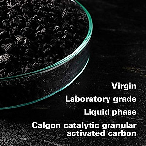Kolar Labs – Premium Catalytic Activated Carbon – 454g (1lb), Chlorine, Chloramine and Hydrogen Sulfide Removal for Tap Water, Reverse Osmosis Filtration Systems and Aquariums