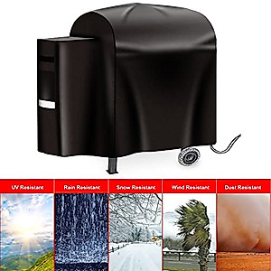 Gcostar 73700 Grill Cover for Pit Boss 700FB, Lexington 500 and Lexington 540, Classic 700 Wood Pellet Grills, Heavy Duty 600D Anti-Fade Waterproof BBQ Griddle Cover