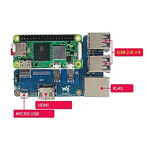 TECKEEN 4-Way Expansion Board Module for Raspberry Pi Zero Series Orange Pi BPI M2 Zero