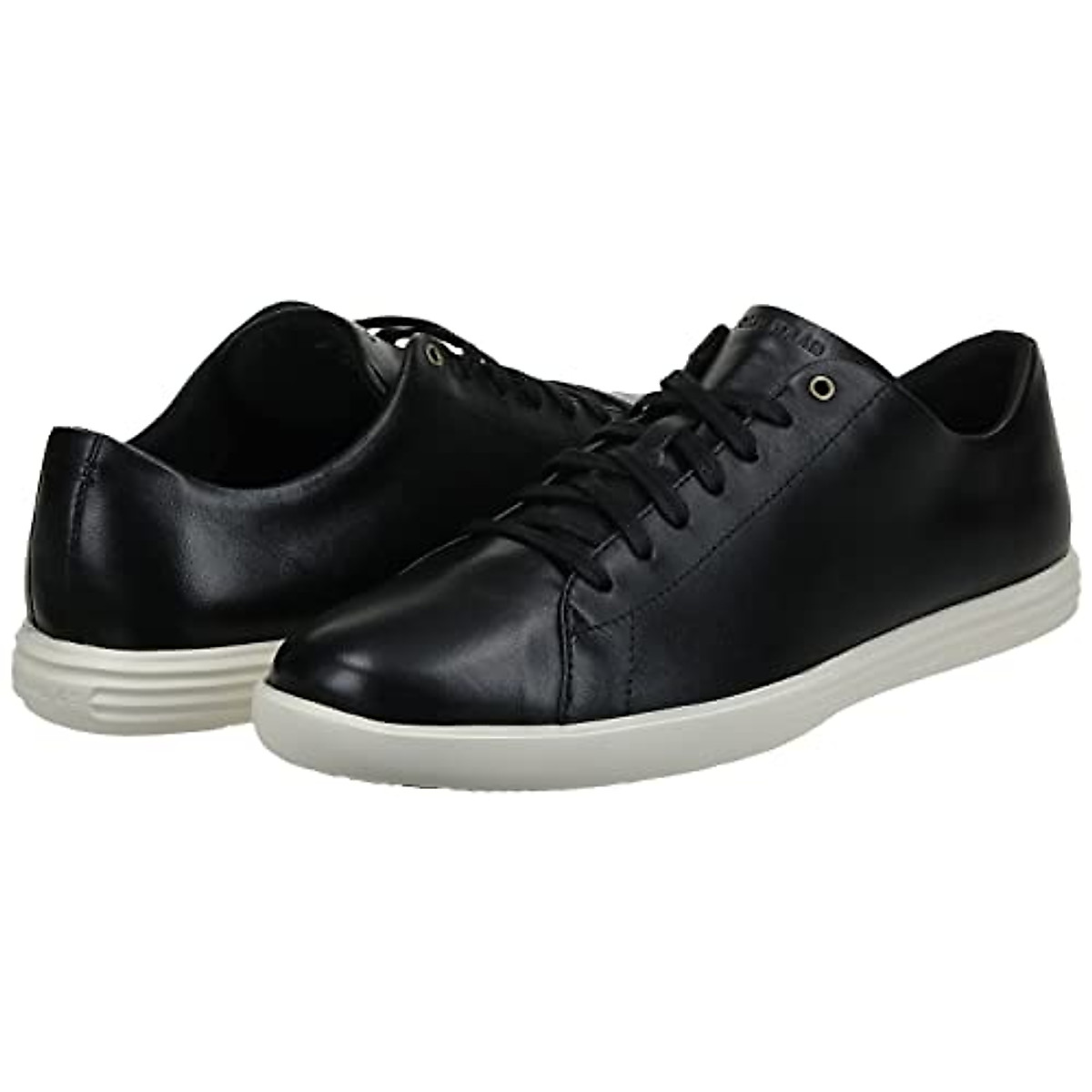 Cole Haan Men's Grand Crosscourt II Sneaker, Black Lthr/White, 10