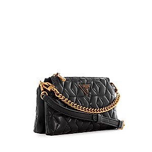 GUESS US Elenia Quilted Top-Zip Mini Crossbody