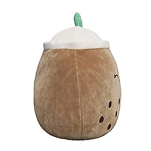 Squishmallows Flip-A-Mallows 12-Inch Brown Boba Tea and Pink Cupcake Plush - Add Bernice and Clara to Your Squad, Ultrasoft Stuffed Animal Medium-Sized Plush Toy, Official Kelly Toy Plush