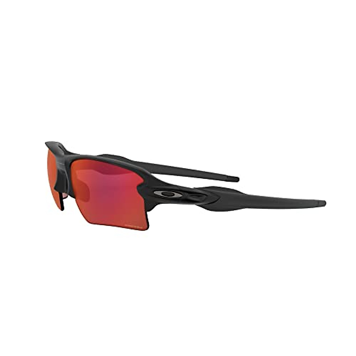 Oakley Men's OO9188 Flak 2.0 XL Rectangular Sunglasses, Matte Black/Prizm Trail Torch, 59 mm