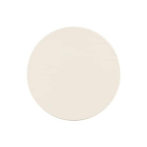 Powell White Tarkin Round Turned Spindle Pedestal Side Accent Table