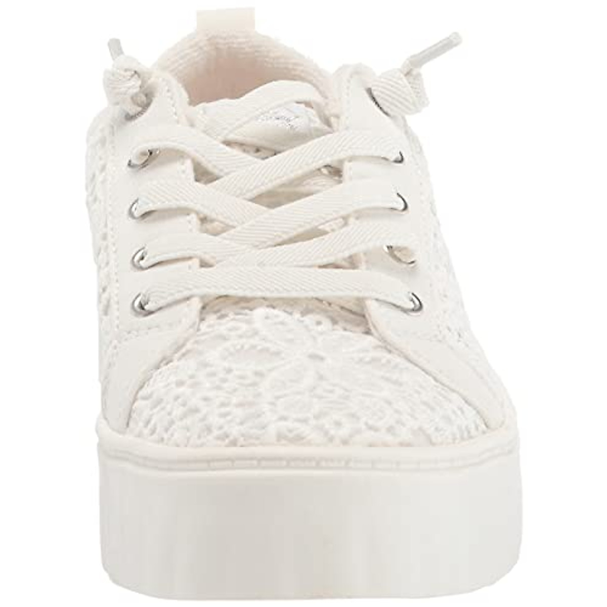 Roxy Women's Sheilahh Slip On Platform Sneaker Shoe, ASH/White, 9