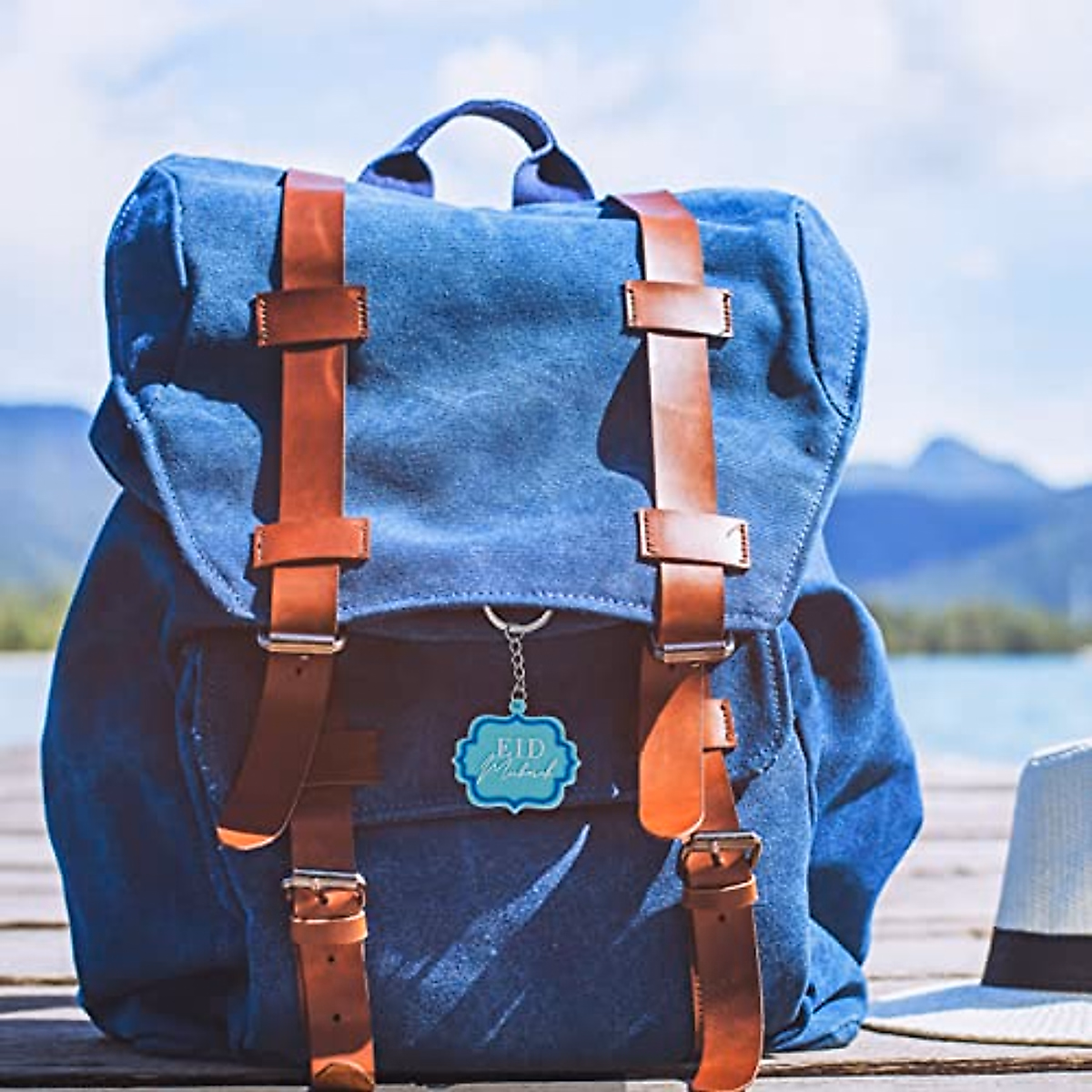 PRETYZOOM Eid Festival Key Ring Eid Ramadan Keychains ramadan decoration mini quran keychain ramadan wallet keychain Mini Keychain Pocket Bag Hanging Pendant