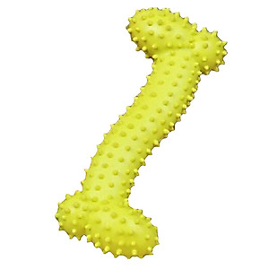 shlutesoy Pet Chew Toys,Resistant to Bite Bone Pet Dog Puppy Molar Thorn Chew Toy for Teeth Training