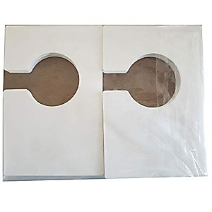 12 Blank White Large Clothing Rod Size Dividers Adult or Child Closet 6x4 Inches