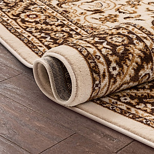 Well Woven Delos Red Traditional Oriental Medallion Floral Area Rug 8x10 (7'10" x 9'10")