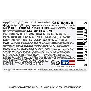 Tree Hut Shea Sugar Scrub Coco Colada, 18 oz, Ultra Hydrating and Exfoliating Scrub for Nourishing Essential Body Care