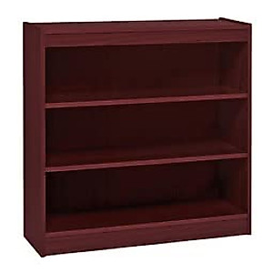 Lorell Bookcase, 36" x 12" x 36", Mahogany