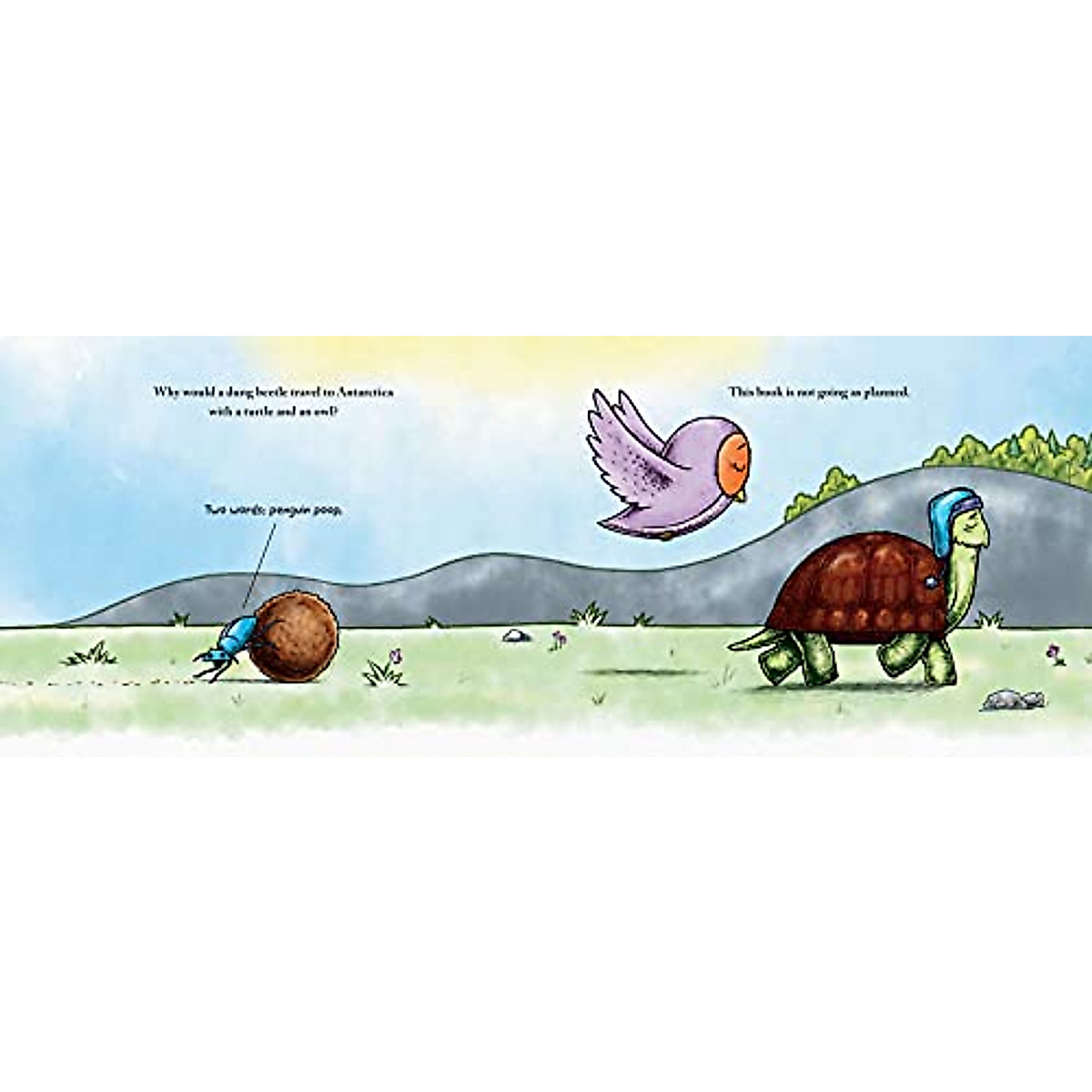 Except Antarctica: A Hilarious Animal Picture Book for Kids