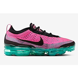 Nike Air Vapormax 2023 Flyknit Women's Running Shoes (Clear Jade/Pink Blast/White/Black FN7182-335, US Footwear Size System, Adult, Women, Numeric, Medium, 10)