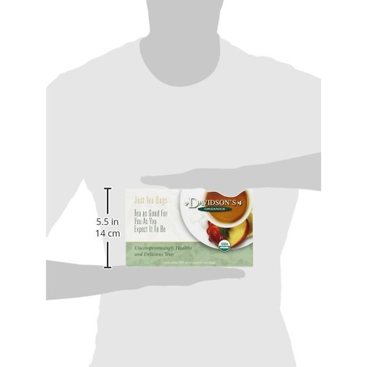 Davidson's Organics, Hibiscus Flowers, 100-count Unwrapped Tea Bags(Pack of 1)