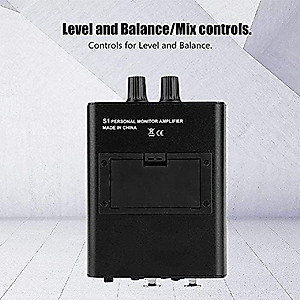 Ciglow Stereo in-Ear Monitor System, Personal in-Ear Monitor Headphone Amplifier in-Ear Monitoring System.(us)