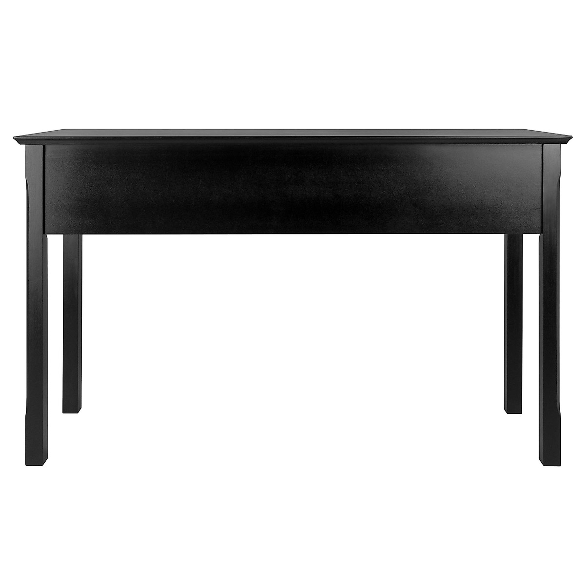 Winsome Timber 29.1 x 47.6 x 15.7-Inch Solid Beech Wood Hall/Console Table, Black (20450)