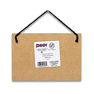 Open Road Brands Scooby-Doo Hanging Wood Measuring Sign - Take The Mystery Out of Measuring Conversion Chart for Kitchen