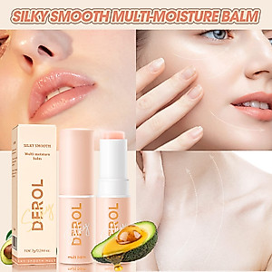 LOKFAR 2PCS Wrinkle Repair Moisturizing Multi Balm Stick, Anti-wrinkle Face Balm Eye Balm Body Hydrating Face Moisturizer, Wrinkle Balm Stick Face Skin Collagen Moisturizer for Dry Skin (7g/0.246 oz)