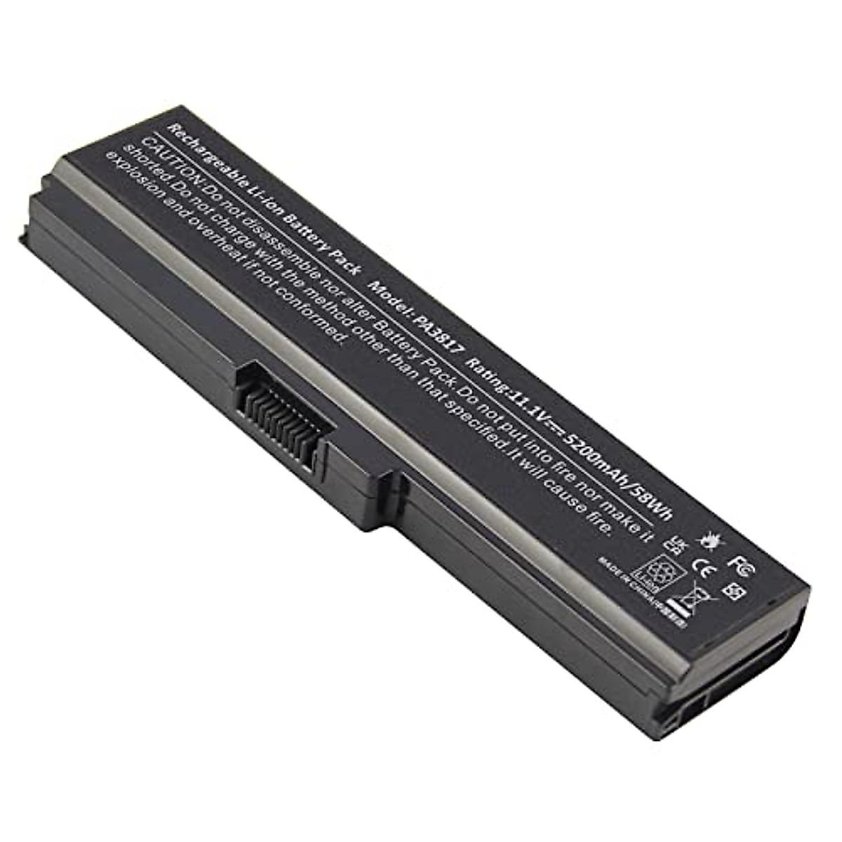Laptop Battery PA3817U-1BRS PA3818U-1BRS PA3819U-1BRS for Toshiba Satellite C655 C675 C675D L645 L645D L655 L655D L675 L675D L745 L755 L755D P745 P755 P775 M645 A660 A655 PA3817U Series Battery
