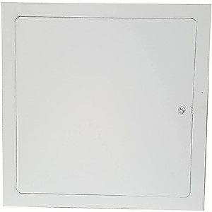 Premier Access Doors 8 x 8 Flush Mount Steel Access Door for Drywall, Powder Coated White