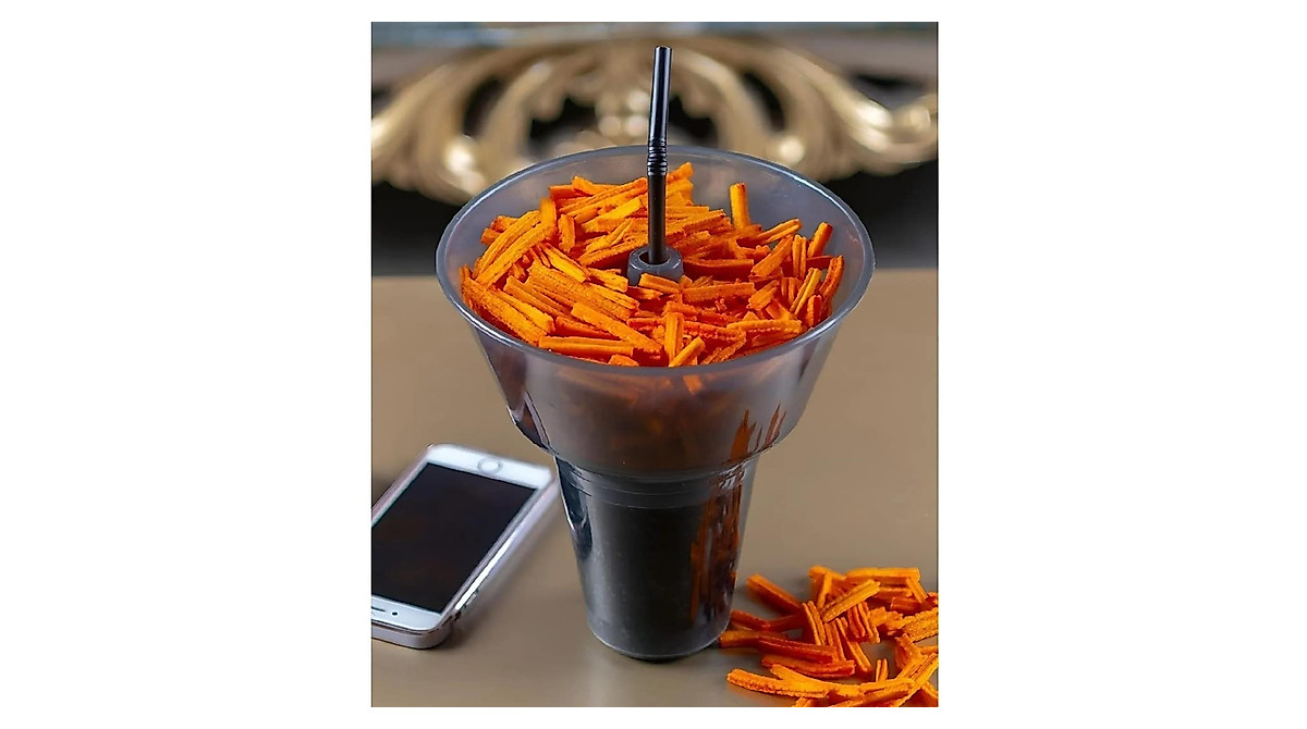 EYNEL Stack n' Sip Snack Cups - Perfect for On-the-Go