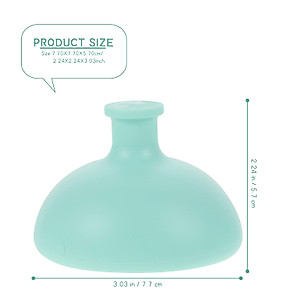 DOITOOL Baby Palm Chest Cup Massager: Silicone Up Phlegm Removal Percussion Tools for Nursing Sputum Pat Tools Green