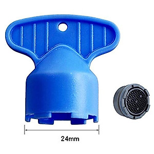 LIUCM 5 Pcs Cache Faucet Aerator Key Removal Wrench Tool For M 16.5 18.5 21.5 22.5 24 Cache Aerators Faucet Aerator Removal Wrench