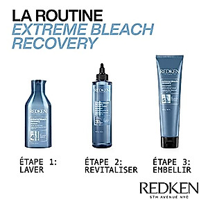 Redken Extreme Bleach Recovery Cica Cream Leave In Conditioner | For Bleached & Color Treated Hair | Reduces Hair Breakage | 5.1 Fl Oz