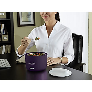 Crock-Pot24-Ounce Lunch CrockFood Warmer, Deluxe Edition, Purple