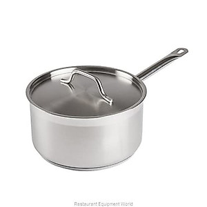 Winware Stainless Steel 6 Quart Sauce Pan with Cover