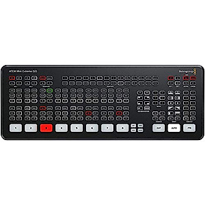 Blackmagic Design ATEM Mini Extreme ISO HDMI Live Stream Switcher Bundle with 6’ HDMI Cable, 7’ Cat5e Cable, and 5-Pack of SolidSignal Cable Ties (SWATEMMINICEXTISO)