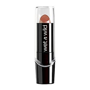 wet n wild Silk Finish Lipstick, Hydrating Lip Color, Rich Buildable Color, Breeze Nude