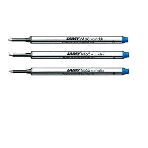 Lamy M66 Rollerball Refill Blue (Pack of 3)