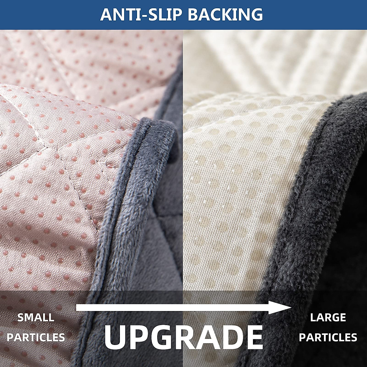 Eismodra Armrest Covers,Sectional Couch Covers,L Shape Sofa Slipcover Furniture Protector for Dogs Cats Pet Chaise Lounge 3 Cushion Couch Loveseat,Dark Gray 28 x 28 inches (Only 1 Piece)