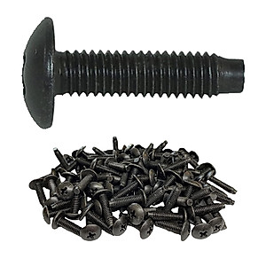 RackGold 10-32 Rack Screws 100 Pack-USA Made